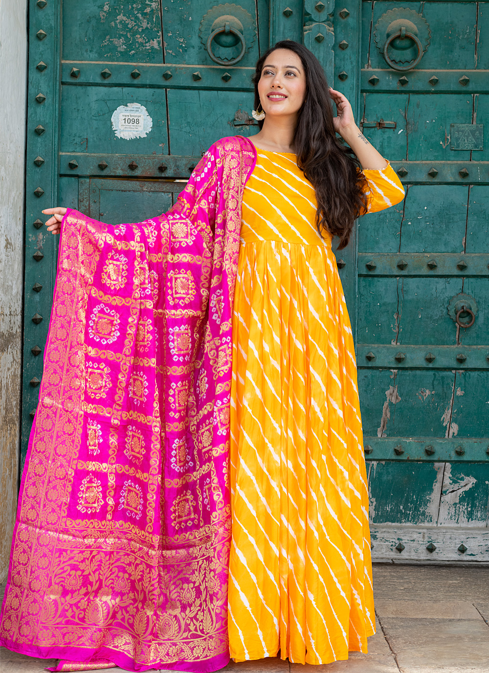 Shop Silk Yellow Fancy Readymade Suit Online : 188278