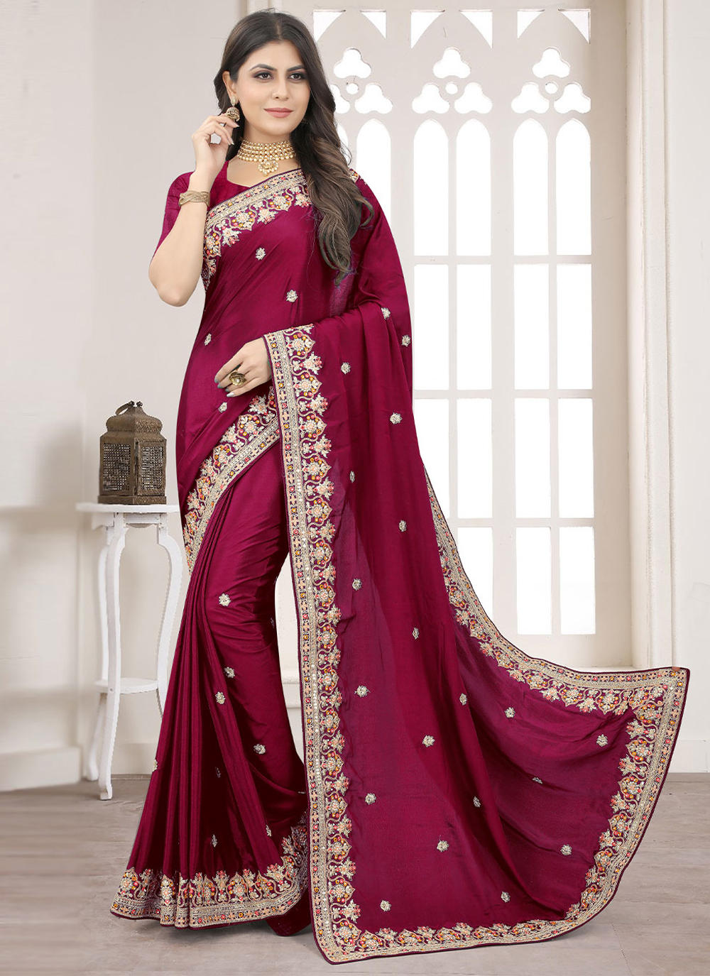 Buy Contemporary Saree For Reception : 236638