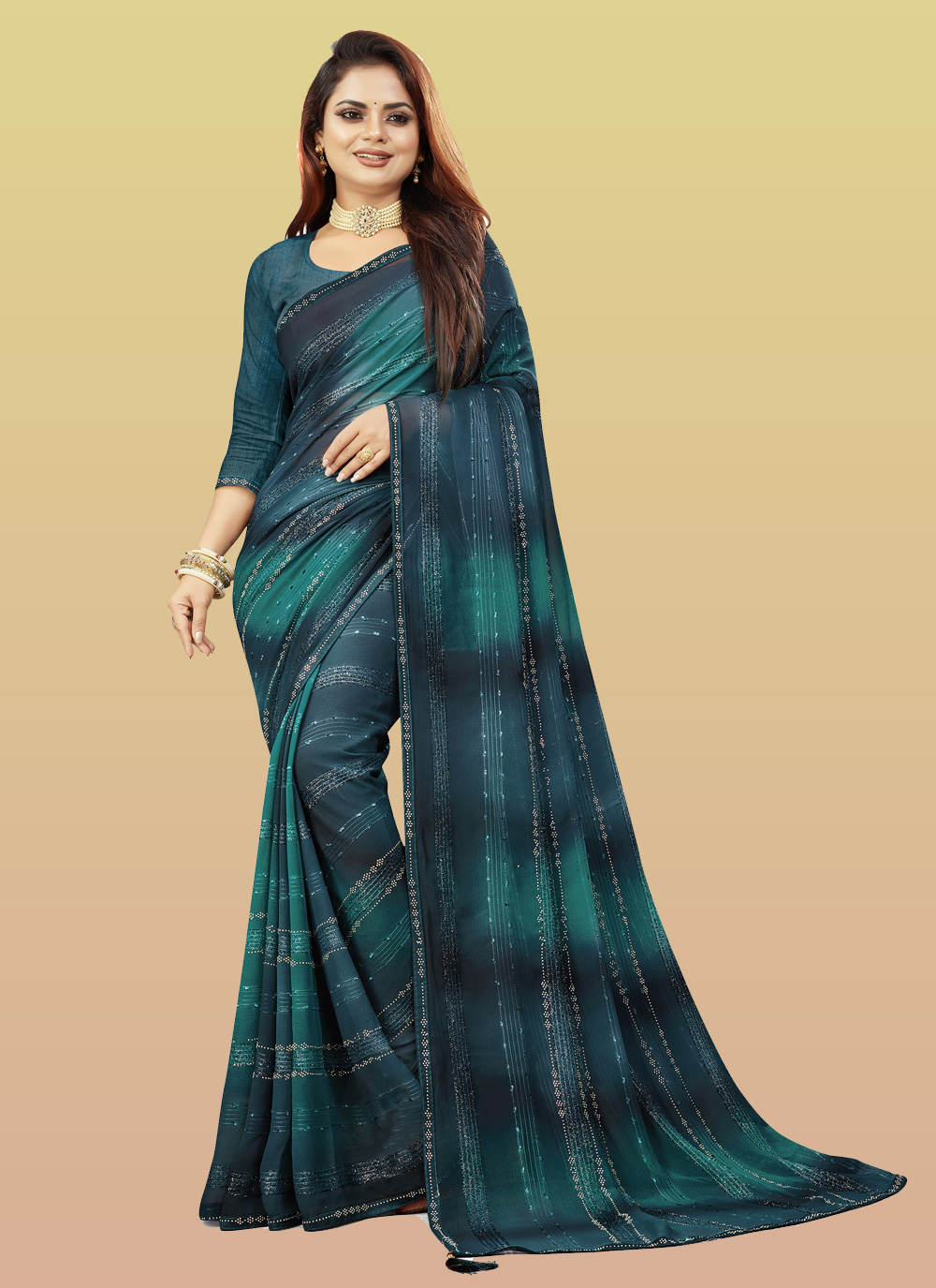 Buy Classic Saree For Reception Online : 267182 - Saree